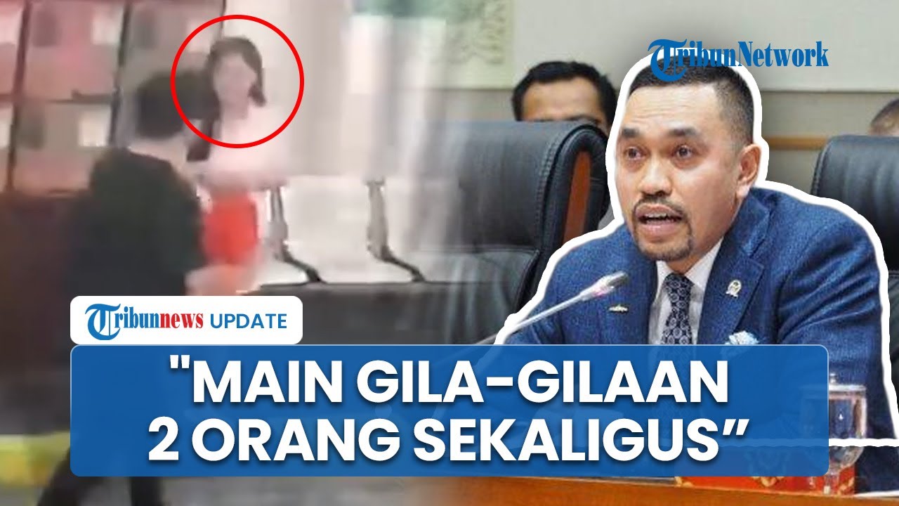 "Main Gila-gilaan 2 Orang Sekaligus", Kata Ahmad Sahroni saat Geram ...