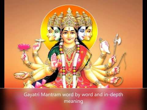 Gayatri Mantram word by word & in-depth meaning (Telugu)