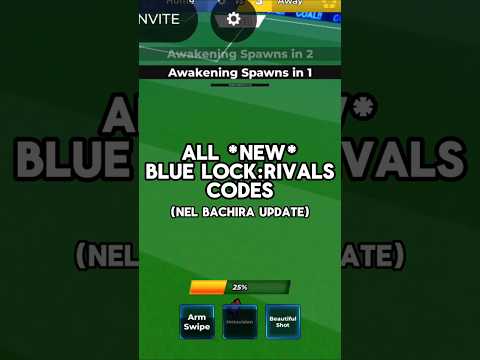 ALL *NEW* BLUE LOCK:RIVALS CODES - NEL BACHIRA UPDATE 鈿斤笍馃敟 #roblox #bluelockrivals #bluelock #code