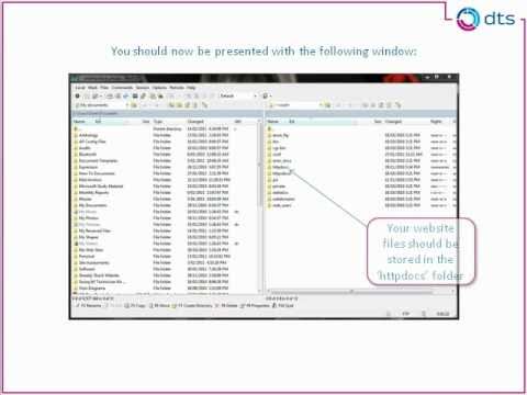 How To Configure WinSCP For FTP Access To Hosted Websites.avi
