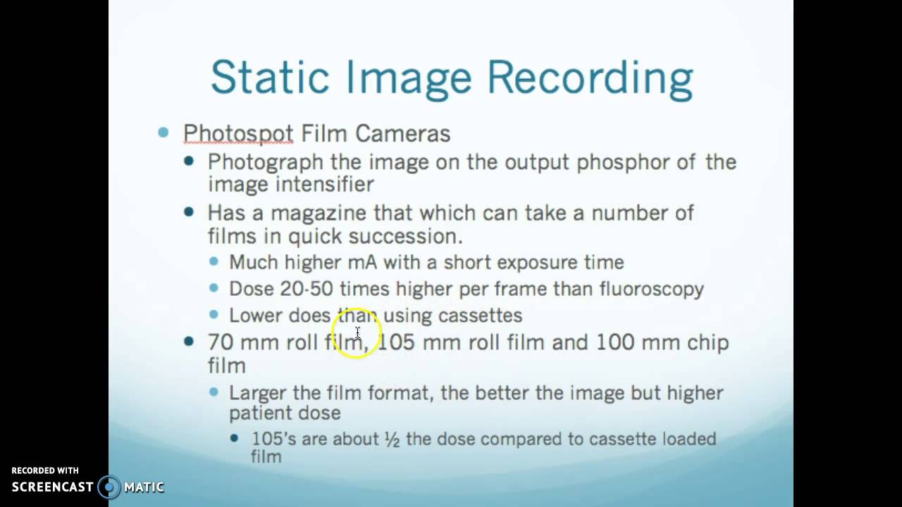 RADT 086 Recording the Digital Image