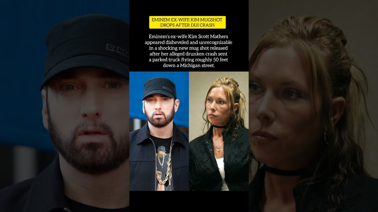 Eminem's ex-wife Kim Scott Mathers appeared disheveled