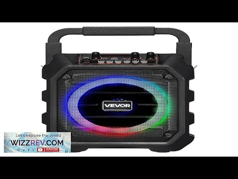 Karaoke Machine for Adults 6.5 in Portable Bluetooth Speaker with 2 Wireless Review