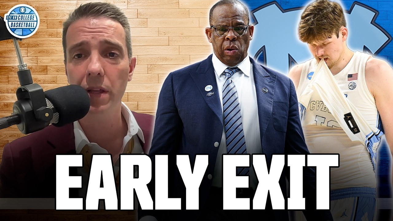 Hubert Davis and North Carolina CHOKED! Will UNC move on from its coach? | 2026 March Madness