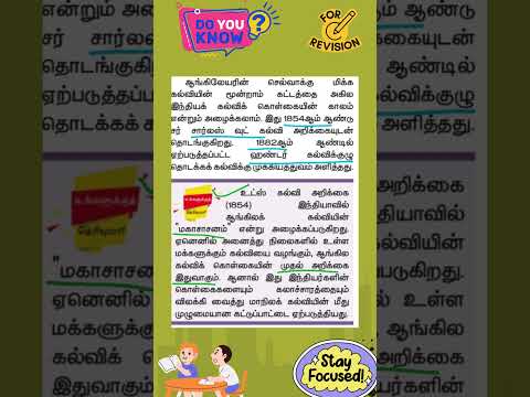 உங்களுக்கு தெரியுமா | DID YOU KNOW |TNPSC |GROUP 4/VAO | GROUP 1 | GROUP 2&2A |#ravishankarsingaraj
