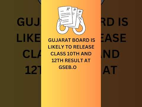 GUJARAT BOARD RESULTS 2024| #shorts #gseb #result