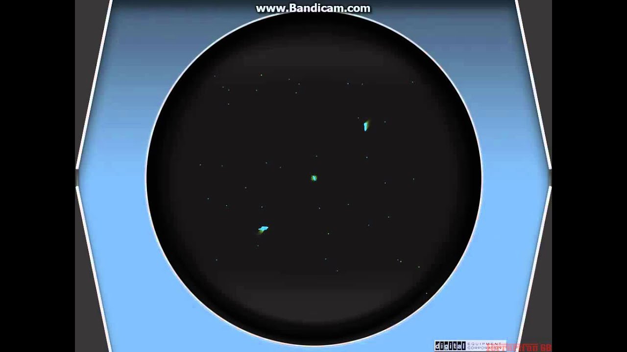 Spacewar by Steve Russell 1962