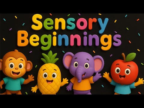Baby Sensory Music Video For Toddler 🌈🐹 Sensory Kids Fun Live Stream - Fruit Dancing With Animation