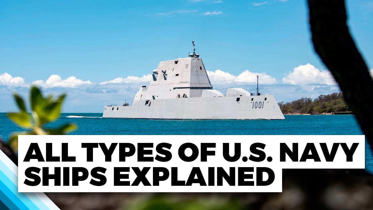Every U.S. Navy Ship Type Explained: From Carriers to Submarines