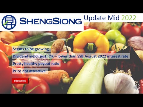 [Eng] Sheng Siong (SGX: OV8) Stock Update 2022