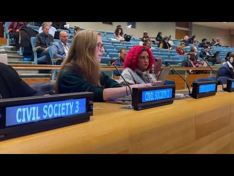 FfD Forum 2023. Panel 7: Climate Financing. Bonnie Berry