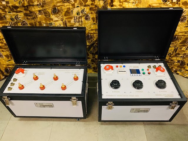 Testing Instruments - Three Phase Primary Current Injection Test Set ...