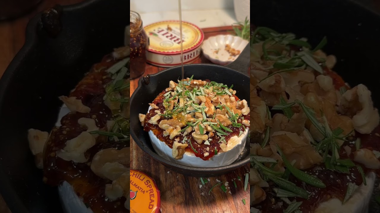 5 Ingredient Baked Brie Recipe | Easy Appetizer You’ll Crave #recipe #food