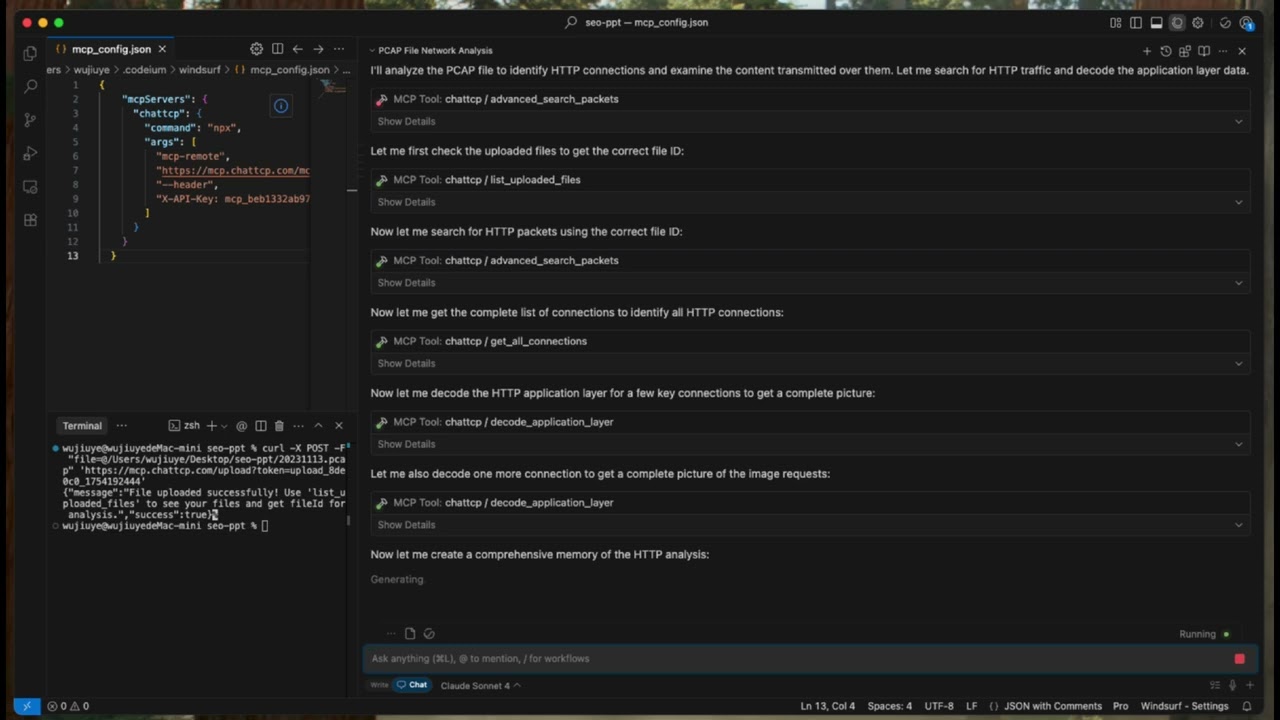 Analyze pcap using AI: Identify HTTP Traffic & Content