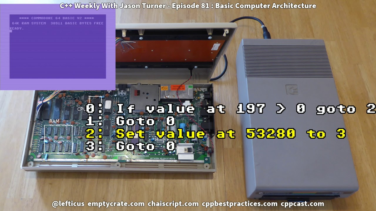 C++ Weekly - Ep 81 - Basic Computer Architecture