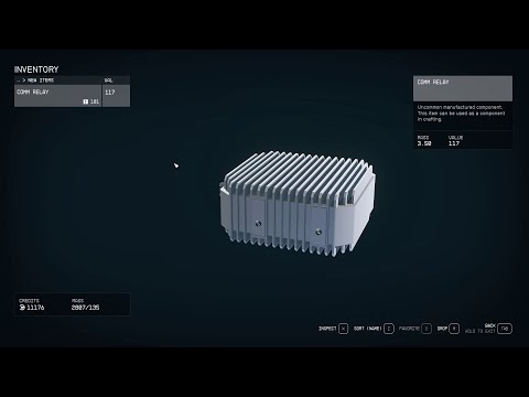 Starfield Comm Relay Console Command Cheat Code