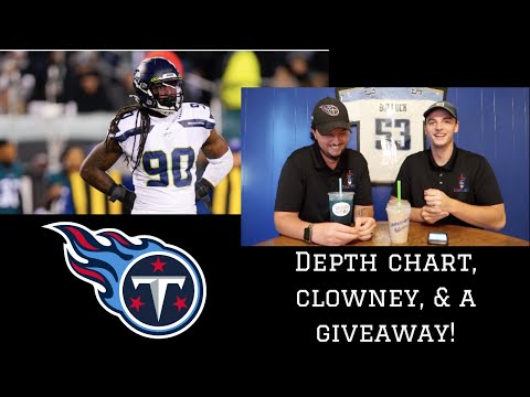 #GIVEAWAY! Plus Tennessee Titans First Unofficial Depth Chart & Clowney Signs with the Titans