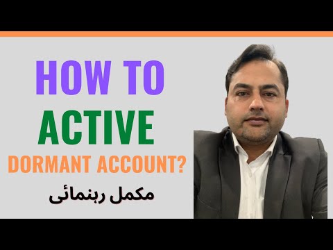 Dormant bank account complete detail 2024 | procedure of activation of dormant account ?