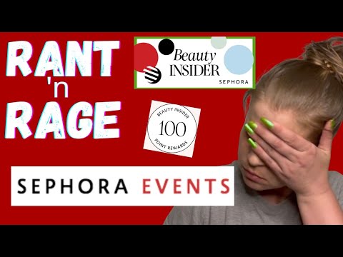 RANT ‘n RAGE | sephora events + bonus haul | melissajackson07