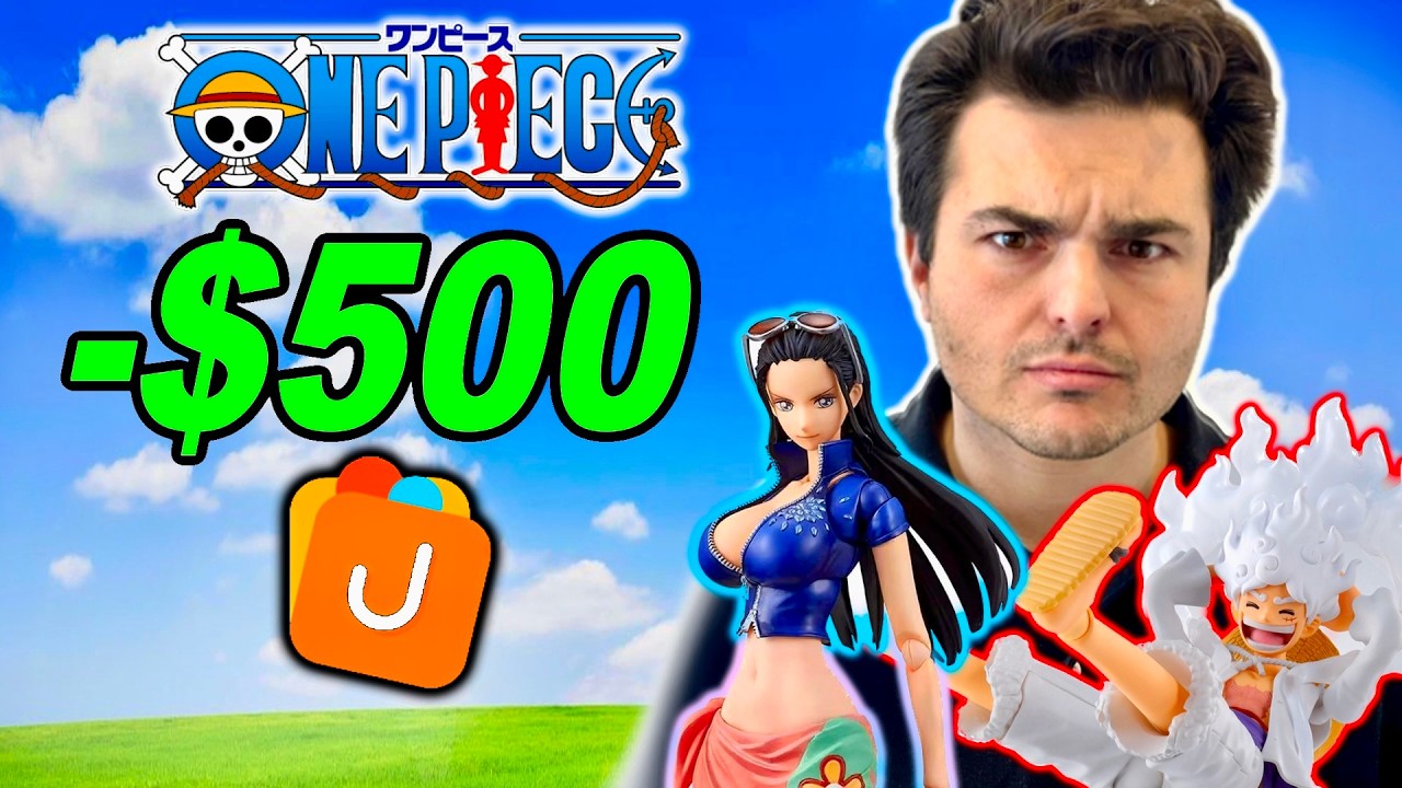 I spent $500 on One Piece figuarts figures from Jpfans