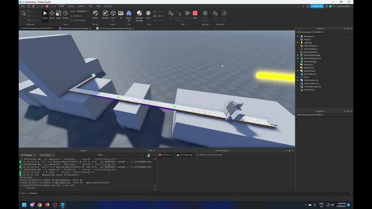 roblox custom pathfinding