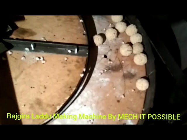Laddu Making Machine - Rajgira Laddu Making Machine Manufacturer from ...