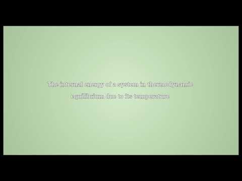 Thermal energy Meaning