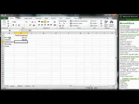 Ask the Dictator – Using Dragon with Excel | Voices of Dragon