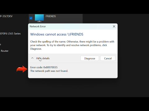 Network Path Was Not Found Issue Solved ✅| Simple Method | Windows 11 24H2 | Error Code 0x80070035