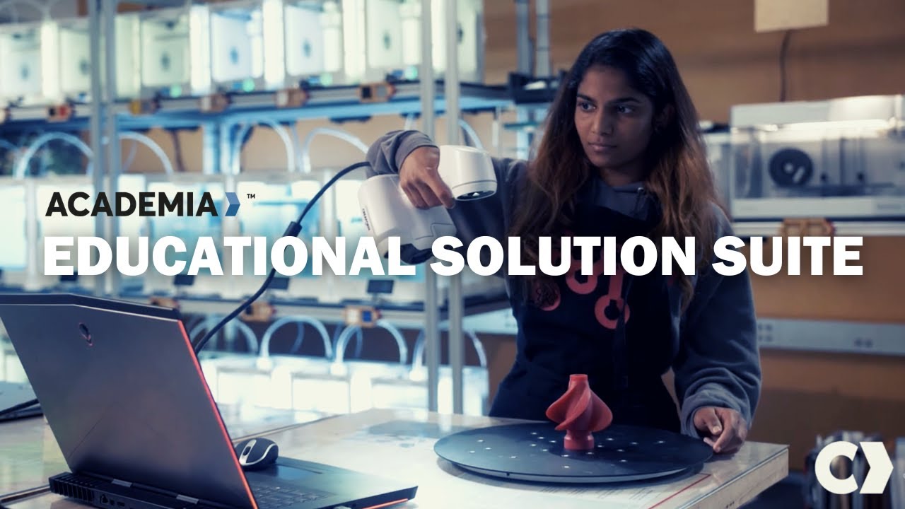 Creaform ACADEMIA - Let's get you started - The power to innovate using 3D scanning