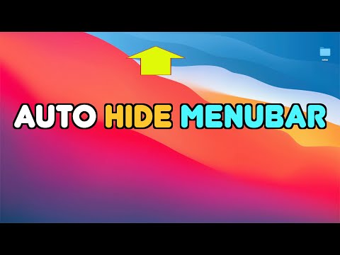 How to enable Auto Hide Finder Menubar