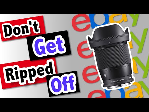 How to get CHEAP camera gear on EBAY, and not get ripped off.