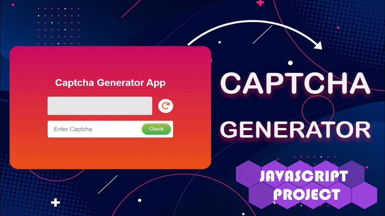 Captcha Generator in HTML CSS & JavaScript | Captcha using JavaScript 2023 (Free JavaScript Project)