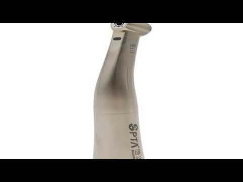 Dental Equipment Supply Low Speed1:1 Contra Angle Handpiece LED Light Air Turbine Stainless Steel Bl