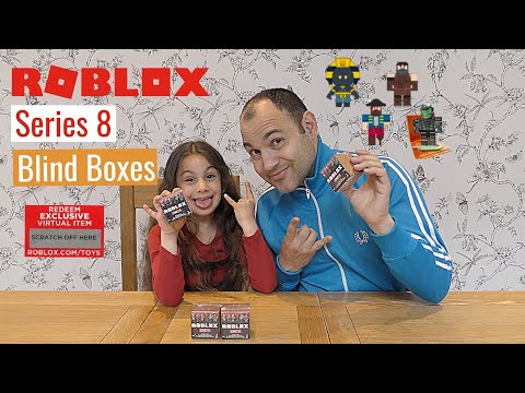 Roblox Series 8 Blind Boxes and Virtual Code items! (free toy code)