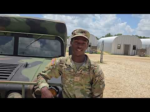 Delta 25-35 68W vid 15: PV2 Spencer gives a shoutout to family & friends #army #medics