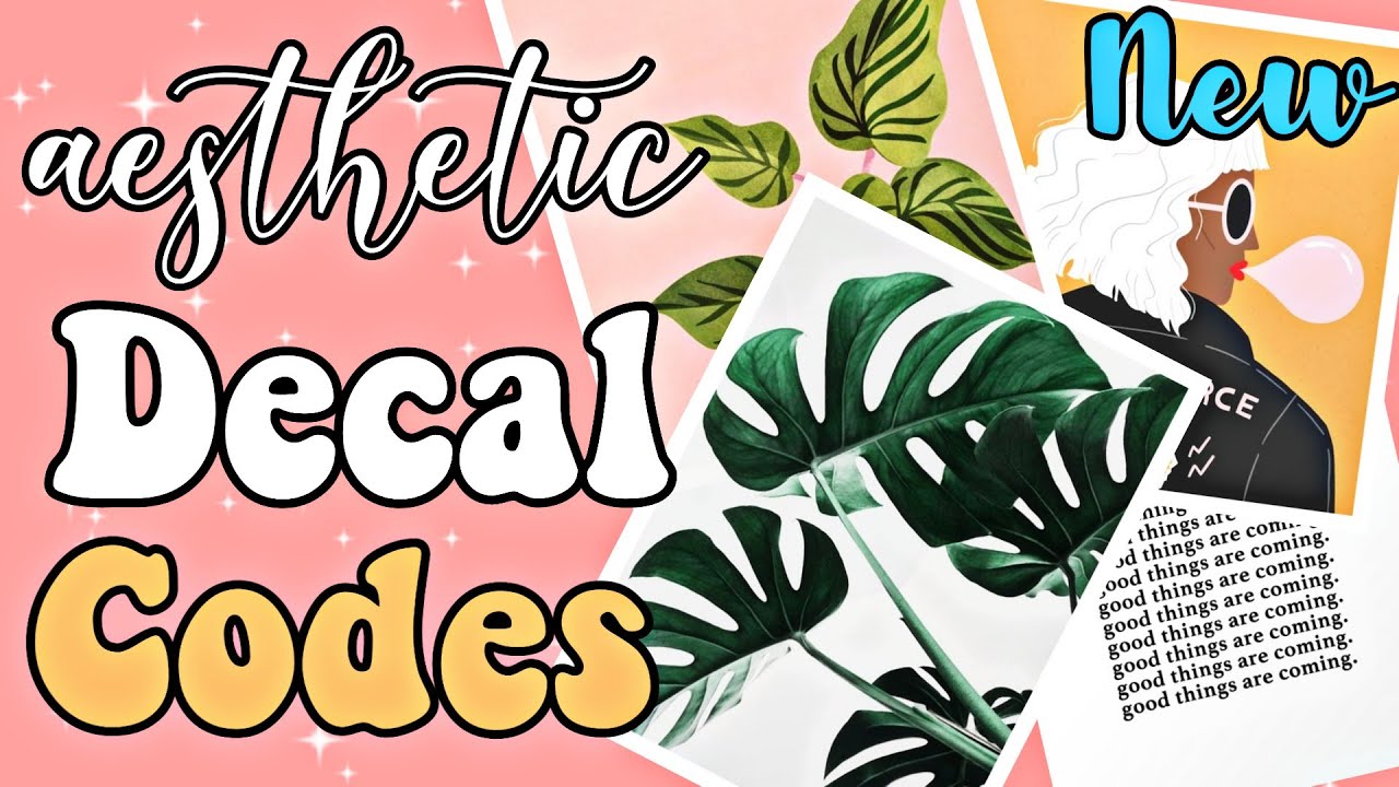 Bloxburg: Aesthetic Decal Codes / IDs | Trendy, Cute & Artistic Secret Decals For Free | Roblox 2024