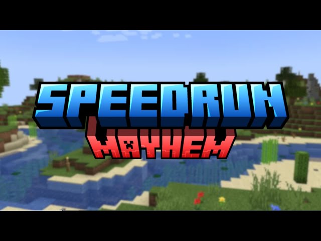 Speedrun Mayhem | Minecraft Realms Minigame Minecraft Map