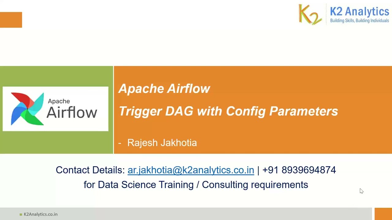 Apache Airflow | Trigger DAG with Config Parameters | get_current_context() | **kwargs | k2analytics