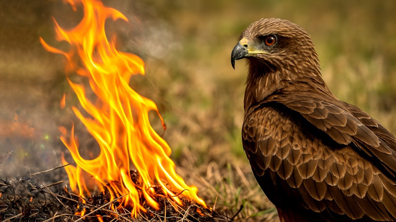 The Birds That Weaponize Fire to Hunt