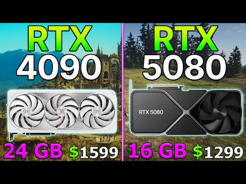 New RTX 5080 $999 vs RTX 4090 $1599 - Test in 10 Games | 4K
