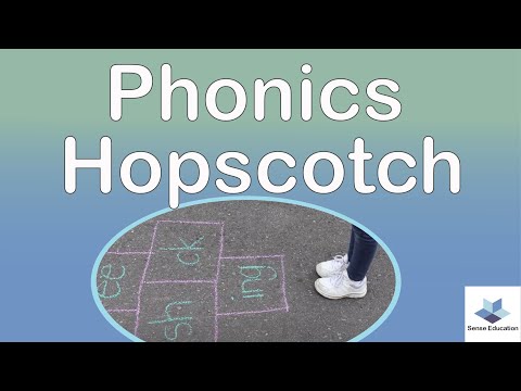 Hopscotch || Teaching Phonics || Sense Education
