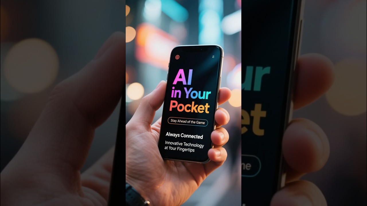 AI in Your Pocket 🚀 | How to Use GPT-5 on Your Phone Anytime, Anywhere!