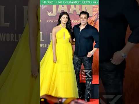 Salman khan and Pooja Hegde | #salmankhan #poojahegde #bhaijaan #sallubhaijaan #salmankhanmovies