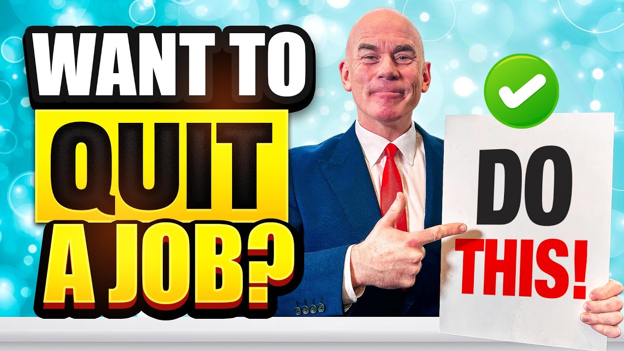 HOW TO QUIT A JOB! (How to WRITE a RESIGNATION LETTER and QUIT YOUR JOB with PROFESSIONALISM!)