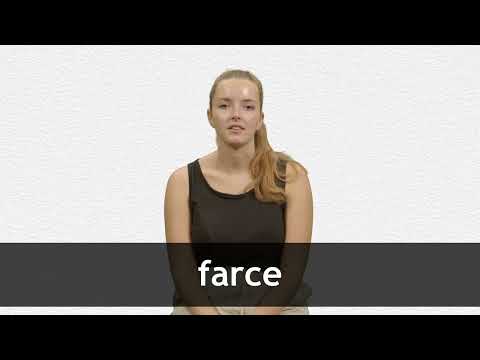 English Translation of “FARCE” | Collins French-English Dictionary