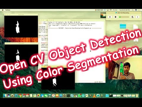 OpenCV Object Detection in Python - Using Color segmentation (Tutorial)
