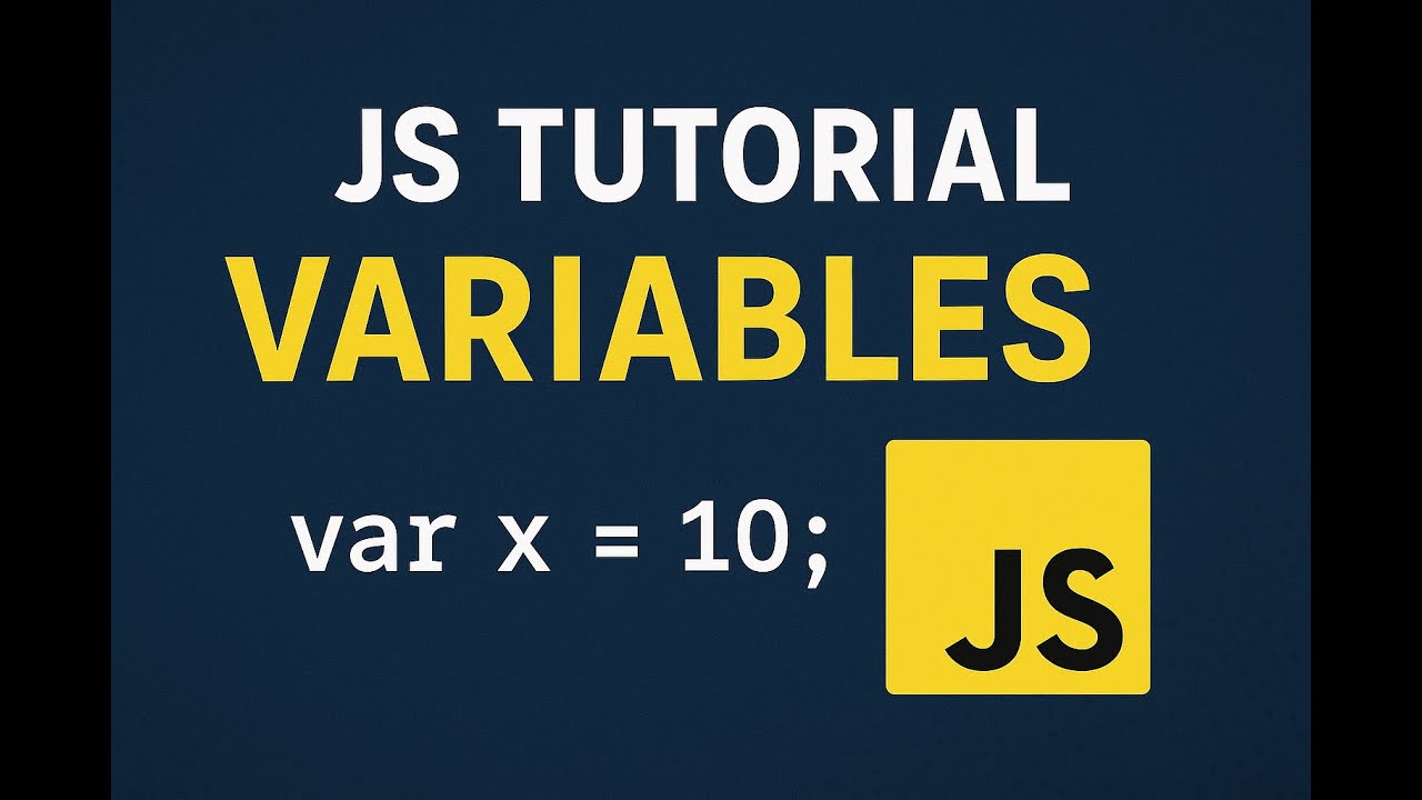 Javascript Tutorial Lesson 1 - Variables