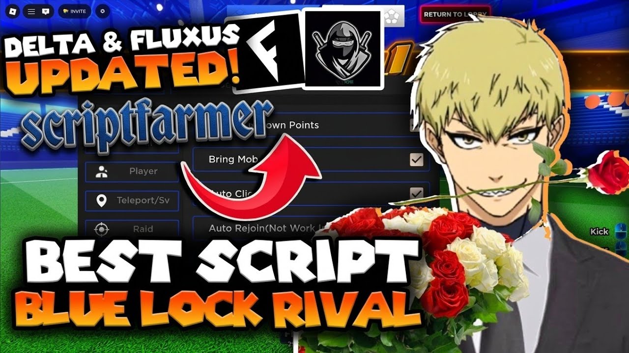 [NEW] Blue Lock: Rivals Script (NO KEY) | Auto Goal, Style Changer, Hitbox Expander & More