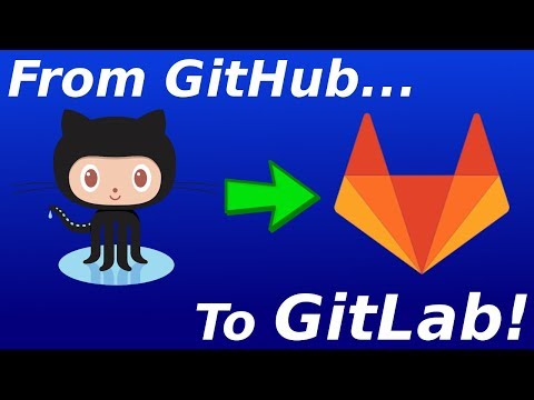 Moving GitHub Repositories to GitLab